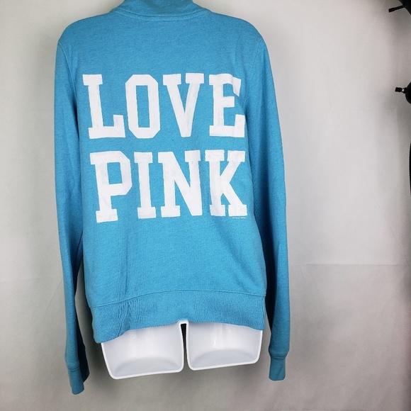 PINK Victoria's Secret | Jackets & Coats | Victorias Secret Pink Half ...